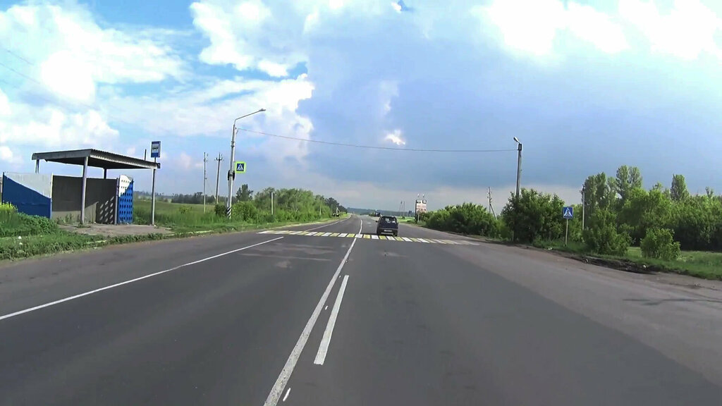 Giriş işareti СПК имени Н.К. Крупской, Ulyanovskaya oblastı, foto