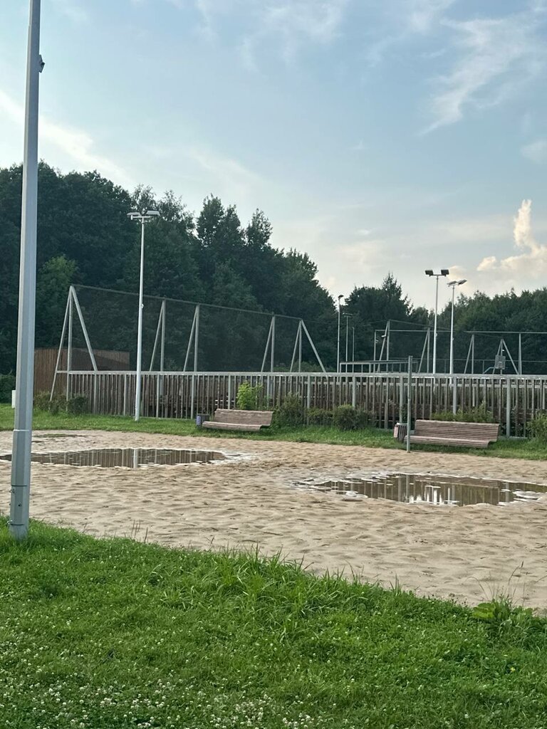 Spor alanı Волейбольная площадка, Moskova, foto