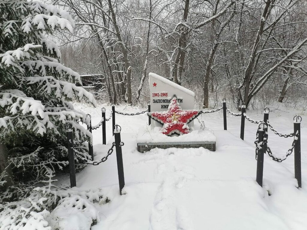 Anıt, heykel Обелиск воинам-землякам, павшим в Великой Отечественной войне, Sverdlovskaya oblastı, foto