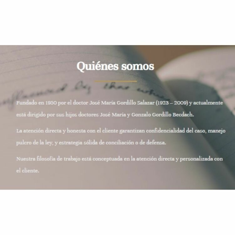 Avukatlar Gordillo Salazar Becdach Abogados, Kito, foto