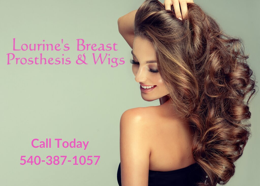 Peruk, kaynak, çıtçıtlı kaynak saç üreticileri Lourine's Breast Prosthesis & Wigs, Virginia, foto
