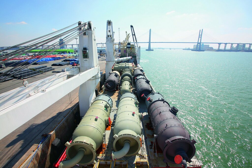 Deniz taşımacılığı Deugro Emirates Shipping, Dubai, foto