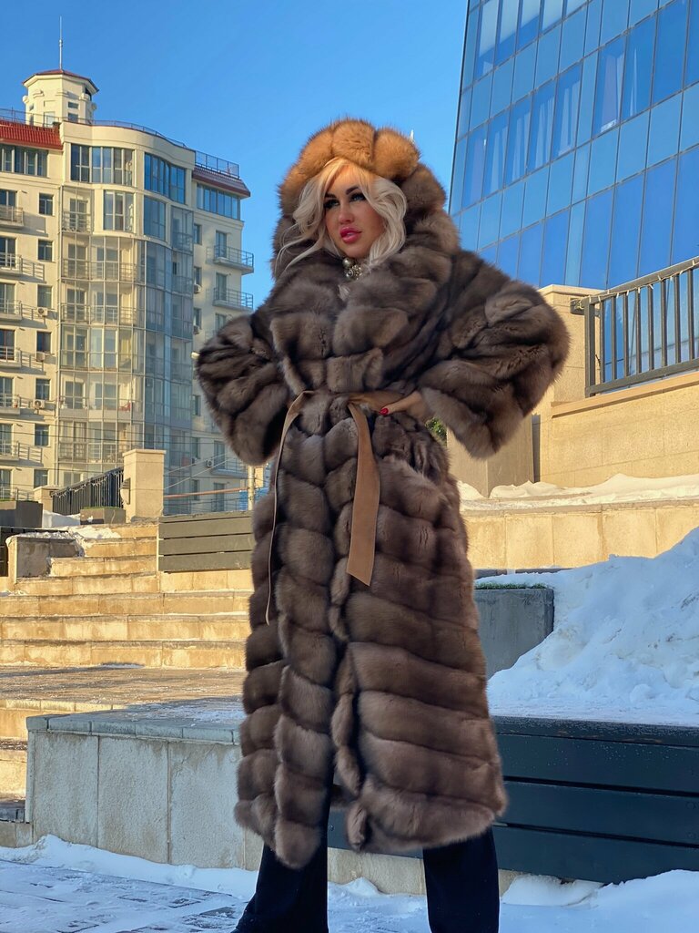 Kürk ve deri giyim mağazaları Edem Furs, Novosibirsk, foto