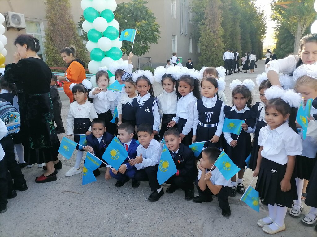 Ortaokul R. Isetov School, Türkistan, foto