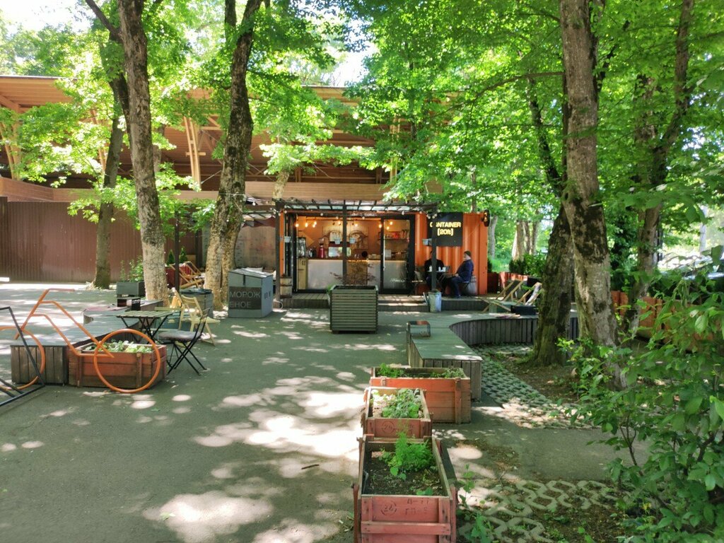 Kahve dükkanları Container 20ft, Stavropol, foto