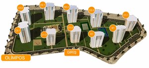 Bahcesehir Olimpos Ispartakule Evleri (İstanbul, Avcılar, Tahtakale Mah., Ispartakule Olimpos Sitesi), otel  İstanbul'dan