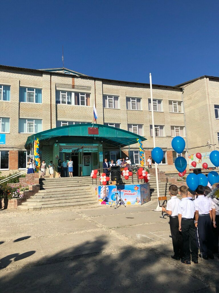 Fen lisesi, sosyal bilimler lisesi Gymnasium № 7, Stavropolski krayı, foto