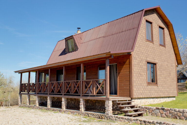 Daireler House on the Hill in Golubenki, Minskaya oblastı, foto