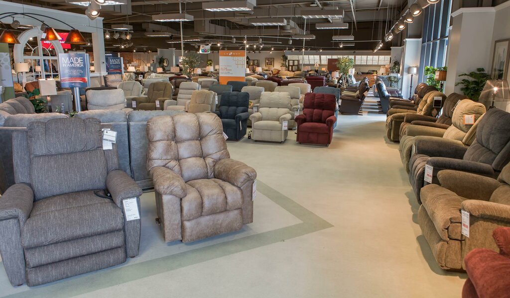 Tasarım mobilya Grand Home Furnishings, Virginia, foto