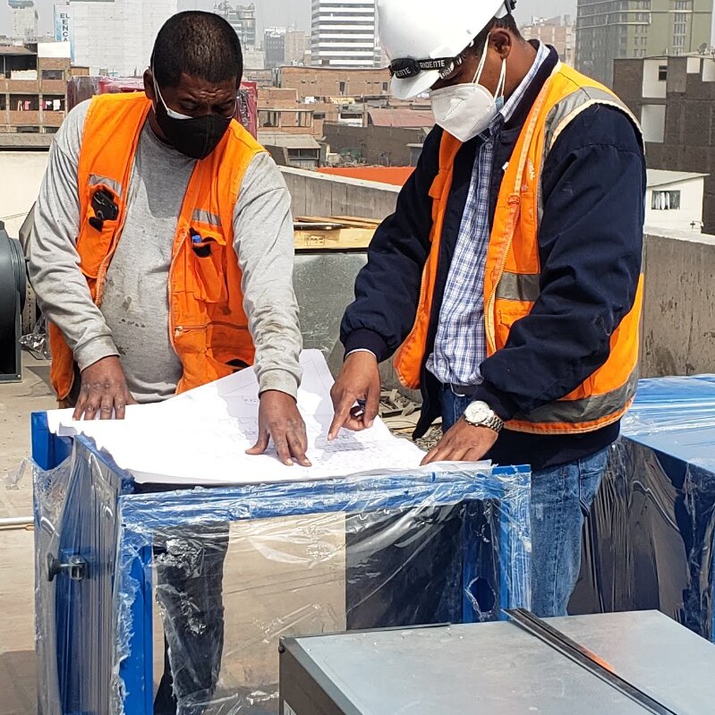 Yangın ekipmanları Frío Electric Industrial S. A. C., Lima, foto