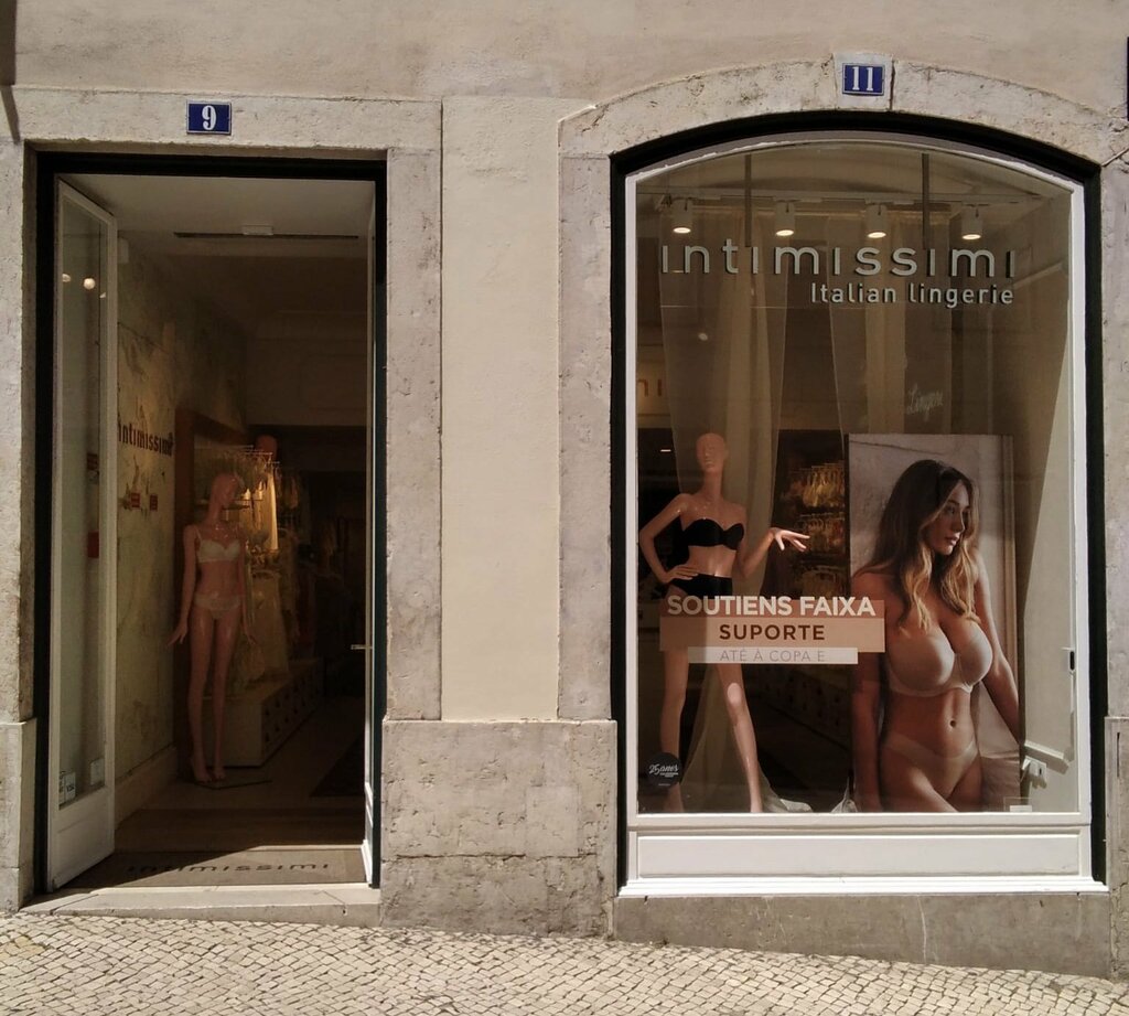 Giyim mağazası Intimissimi, Lizbon, foto