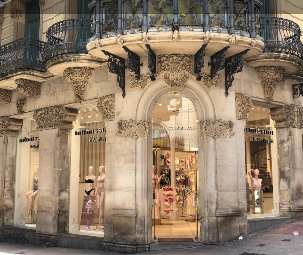 Giyim mağazası Intimissimi, Lleida, foto