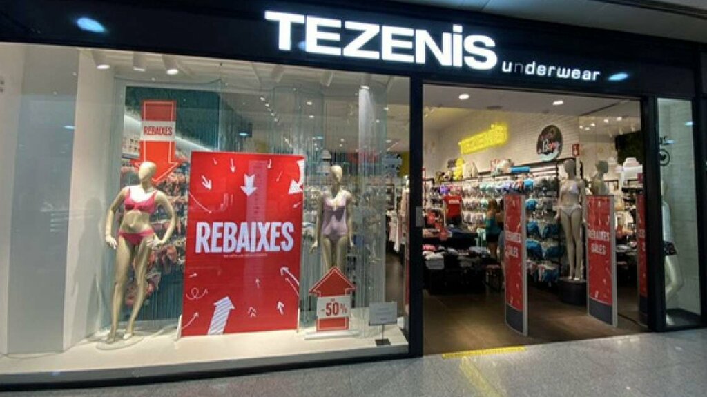Giyim mağazası Tezenis, Katalonya, foto