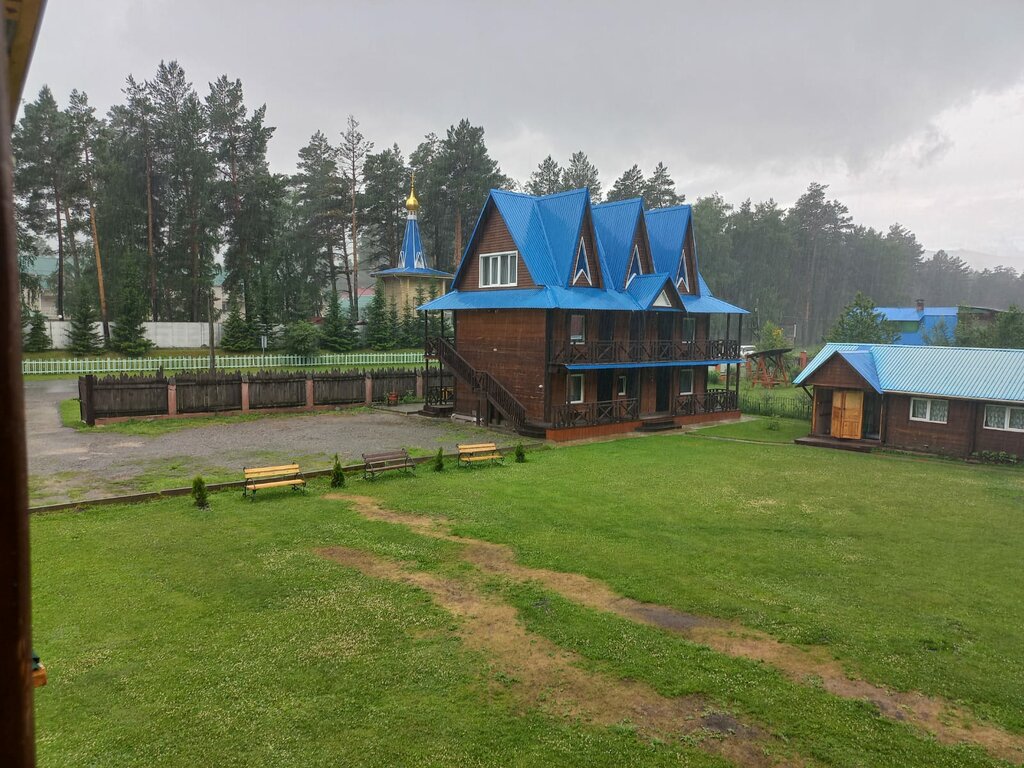 Resort oteller, tesisler Seligur, Altay Cumhuriyeti, foto