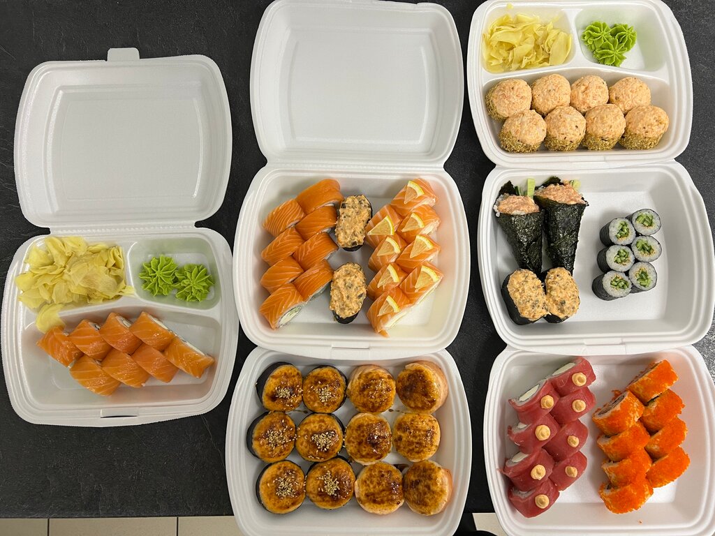 Suşi restoranı Sushi Lotus, Saint‑Petersburg, foto