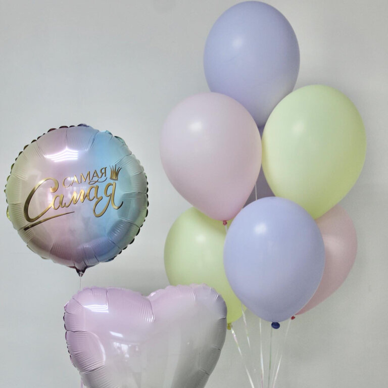 Kutlama ürünleri Happy balloons, Ufa, foto