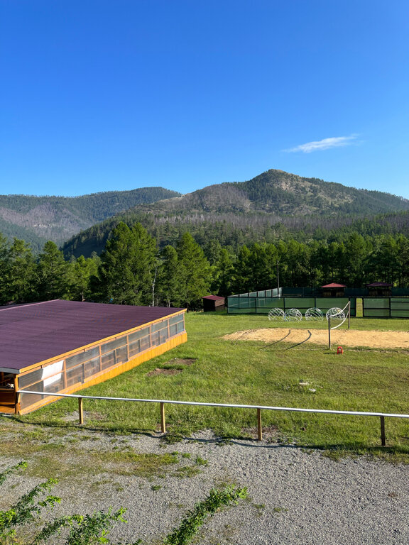 Yaz kampı Скаутский тренировочный центр Странник, İrkutskaya oblastı, foto