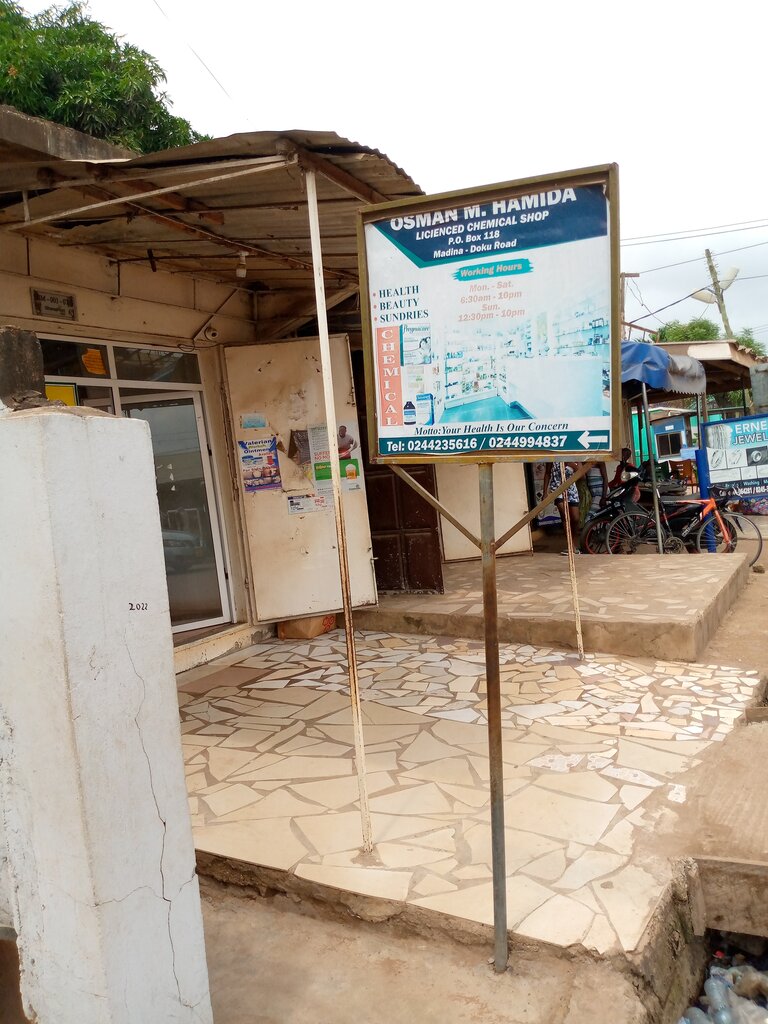 Eczaneler Osman M. Hamida Chemical Seller, Dünya, foto