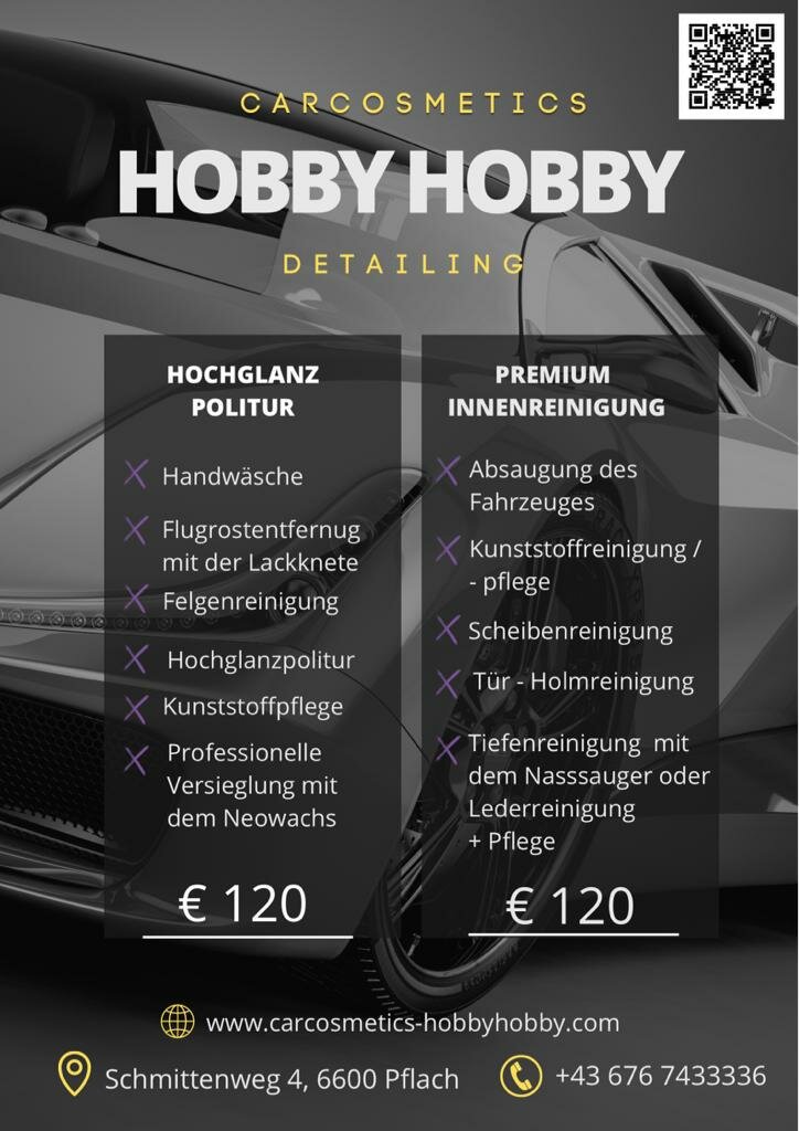 Oto yıkama CarCosmetics Hobby Hobby, Tirol, foto