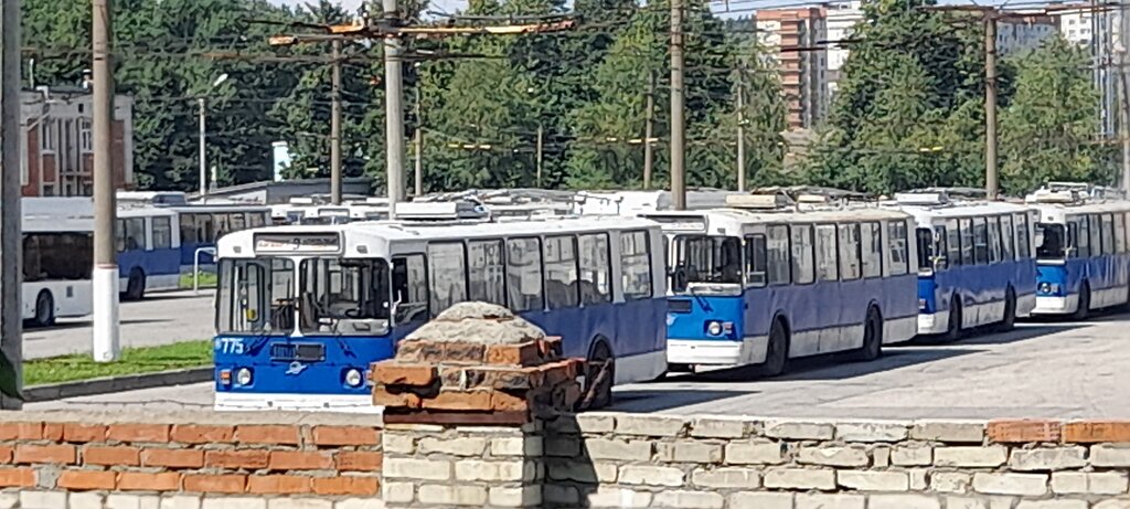 Demiryolları yönetimi ve bakımı Cheboksarskoye trolleybusnoye upravleniye Depo Yuzhnoye, Cheboksary, foto
