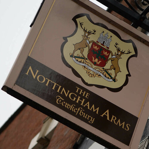 Bar Nottingham Arms, Tewkesbury, foto