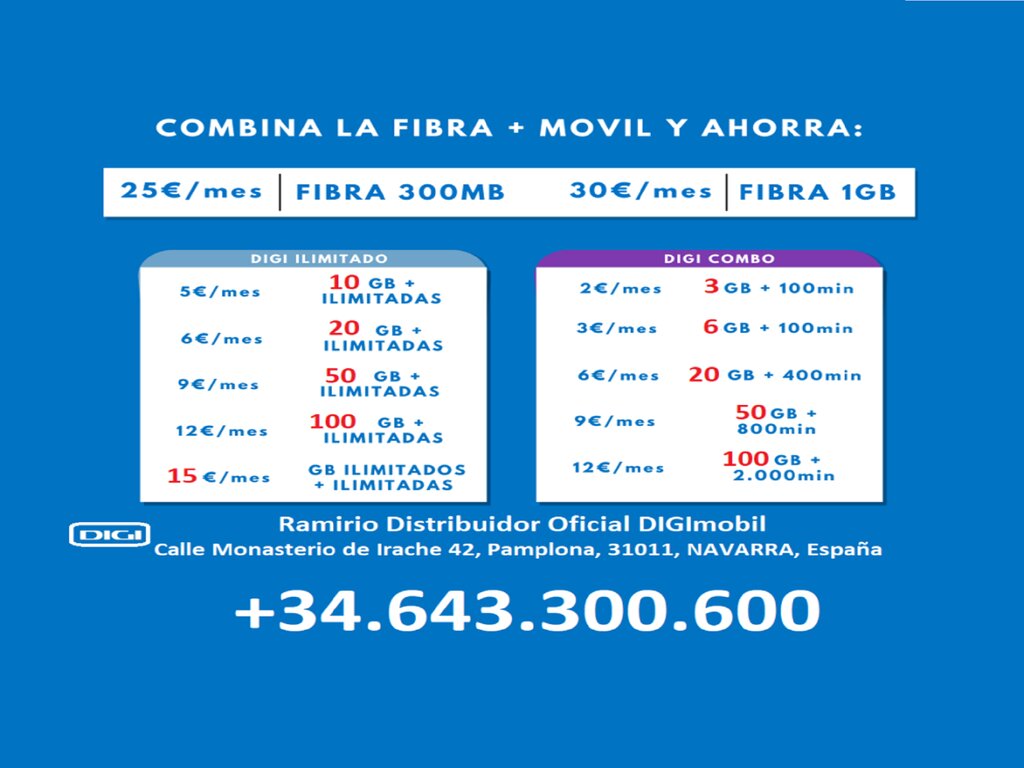 Cep telefonu ve aksesuarları satış mağazaları Ramirio Telecom, Pamplona, foto