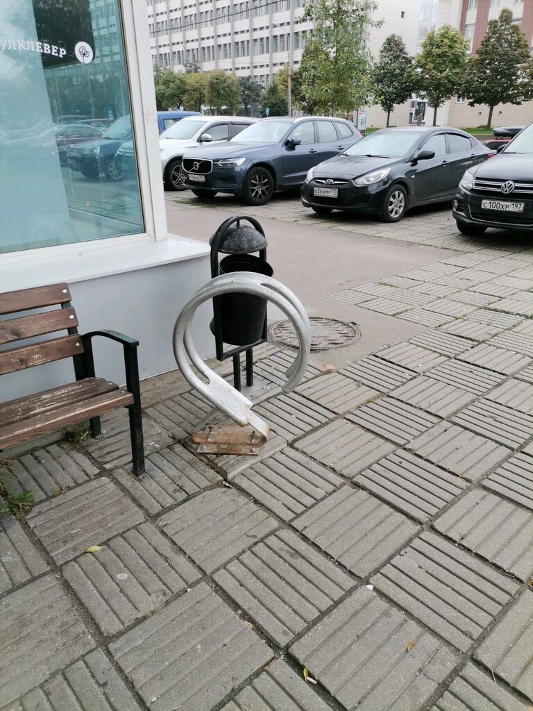 Bisiklet park yerleri Велопарковка, Moskova, foto