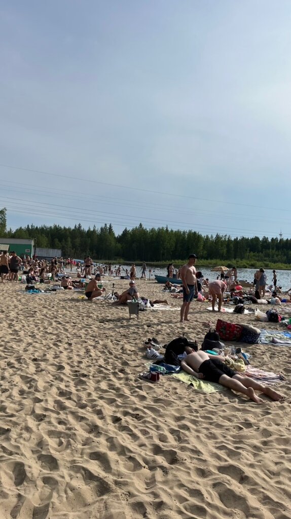 Plaj Пляж Голубое озеро, Nijnevartovsk, foto