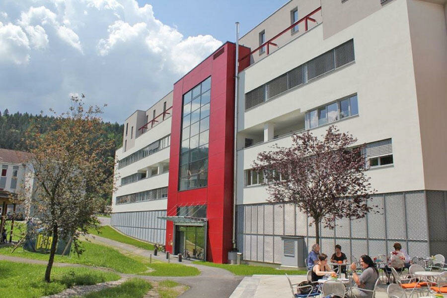 Huzurevi, bakımevi Pensionisten-und Pflegeheim Grazer Straße, Sozialhilfeverband Bruck-Mürzzuschlag, Steiermark, foto