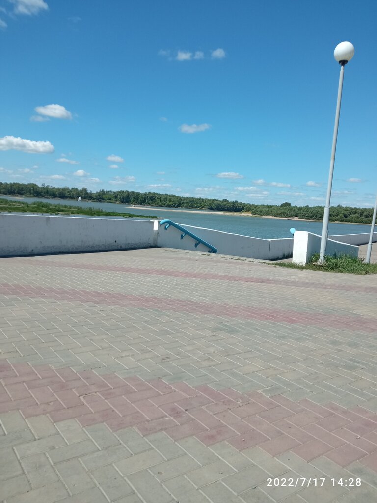 Seyir terası Смотровая площадка, Omsk, foto
