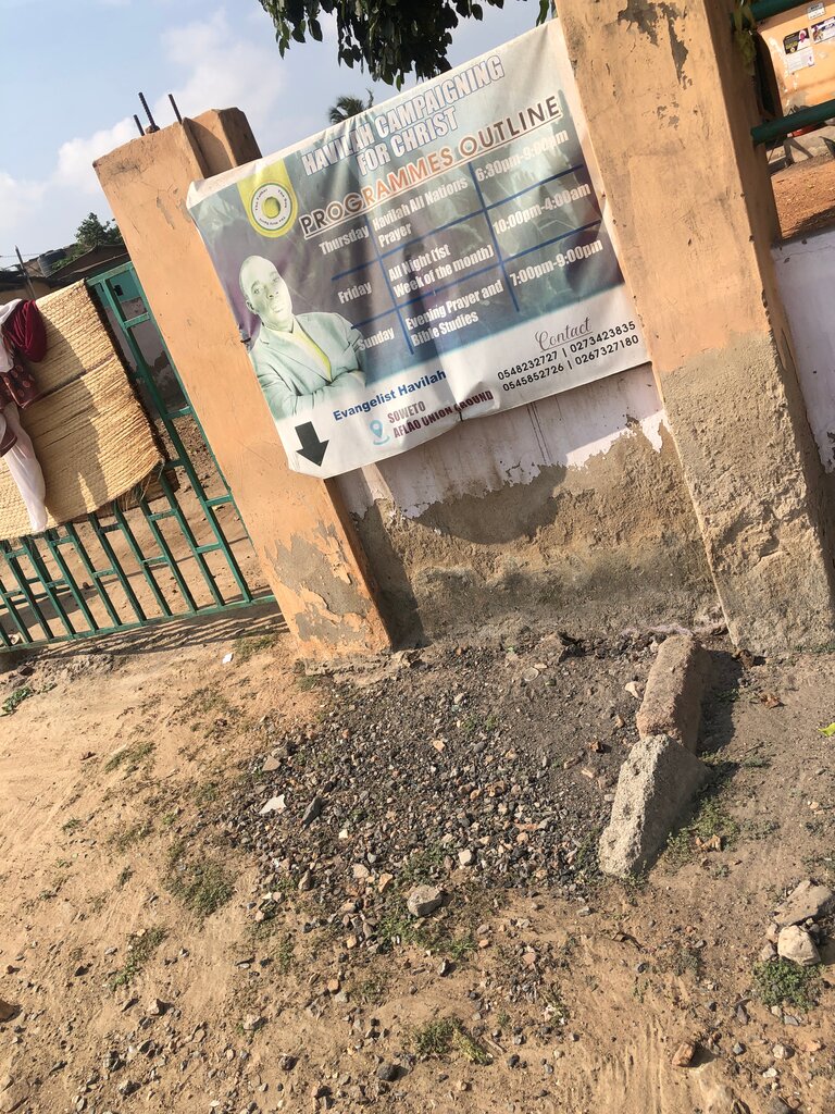 Dini dernekler Havilah campaigning, Dünya, foto