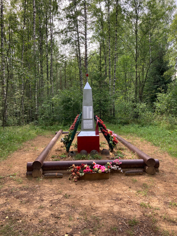 Anıt, heykel Памятник Великой Отечественной войне, Saint‑Petersburg ve Leningradskaya oblastı, foto