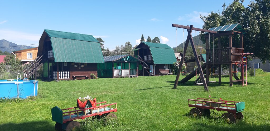 Resort oteller, tesisler У Иришек в Усть-Семе, Altay Cumhuriyeti, foto