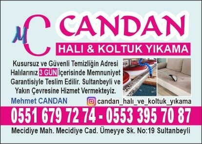 i̇ş merkezi Candan Halı ve Koltuk Yıkama-Sultanbeyli-Sancaktepe-Kartal-Pendik-Çekmeköy, İstanbul, foto