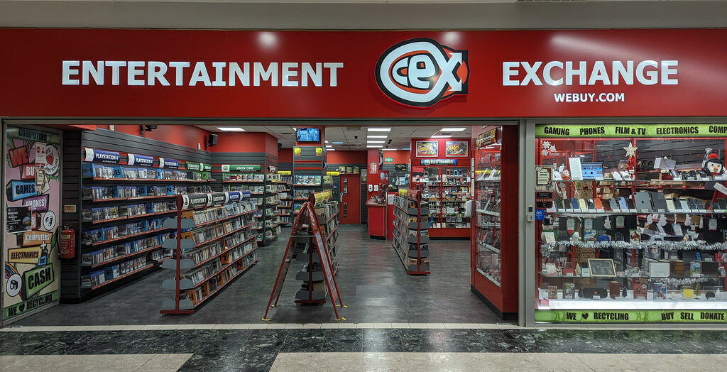 Cep telefonu ve aksesuarları satış mağazaları CeX, İngiltere, foto