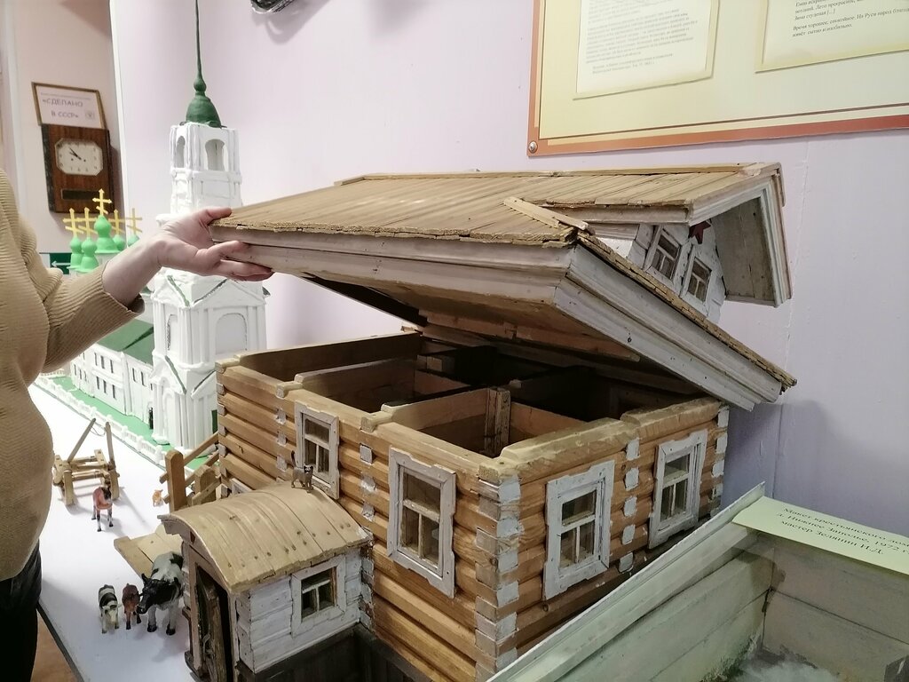 Müzeler ve sanat galerileri Емецкий краеведческий музей имени Т.В. Мининой, Arhangelskaya oblastı, foto