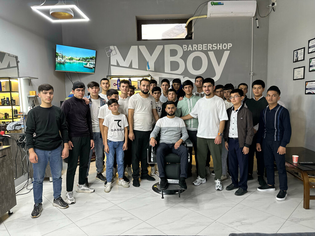 Berberler My Boy Barbershop, Semerkant eyaleti, foto
