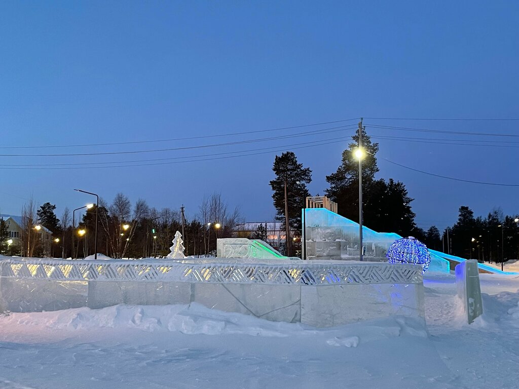 Kültür ve eğlence parkları сквер Газовик, Yamal‑Nenets Özerk Bölgesi, foto