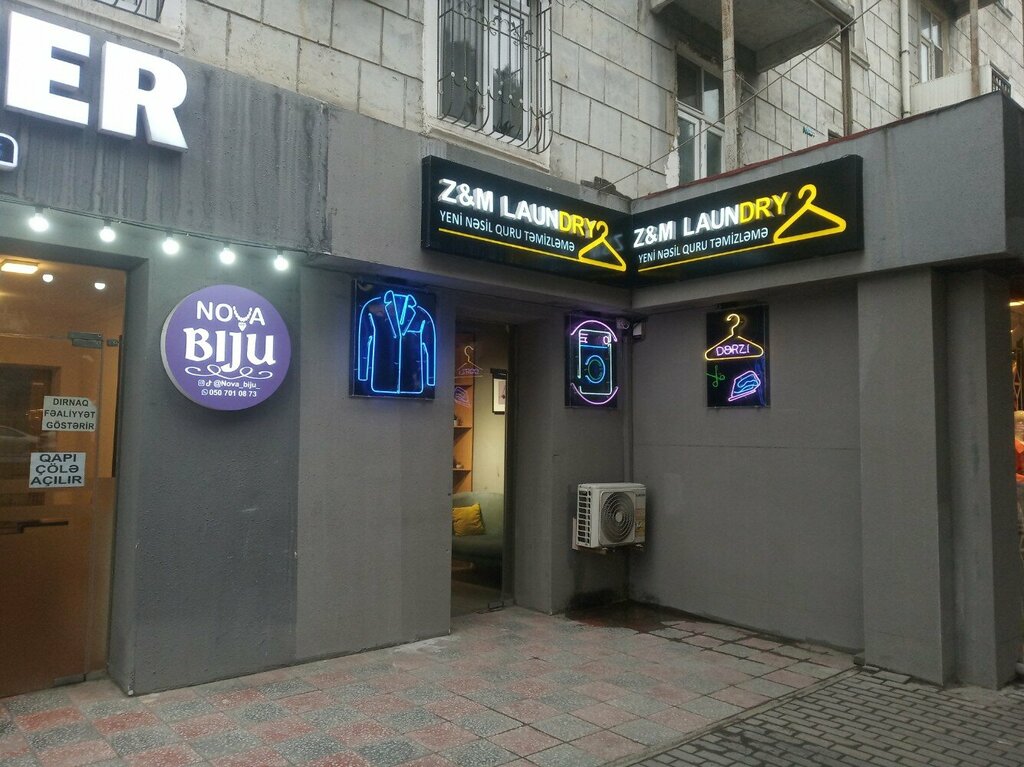 Kuru temizlemeciler Z&m Laundry, Bakü, foto