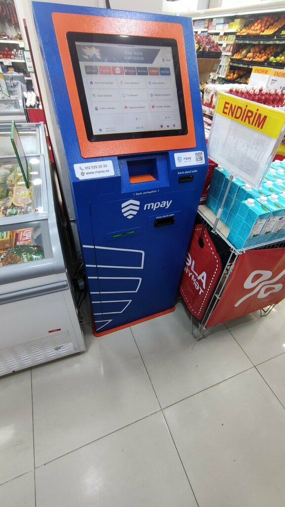Ödeme terminali Mpay, Bakü, foto