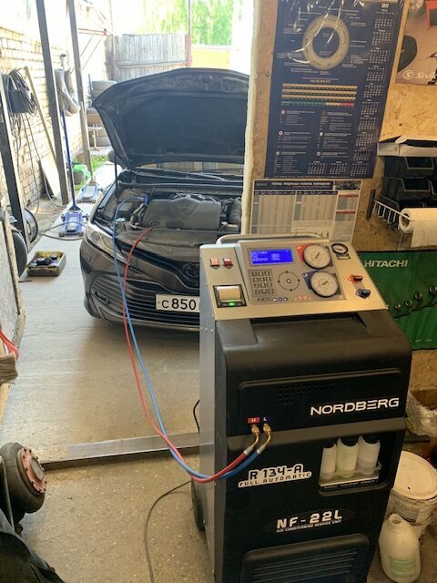 Araba klimalarının yakıt ikmali ПокрышкинЪ37, İvanovo, foto