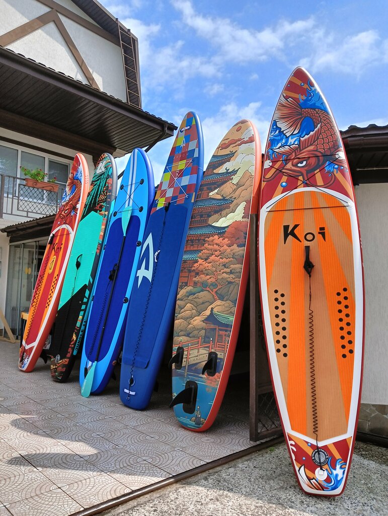 Kürek sörfü Прокат sup-бордов, Soçi, foto