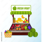 Fresh Fruit Market (Calle Capitán Blanco Argibay No:44, Municipios Madrid), market  Madrid'den