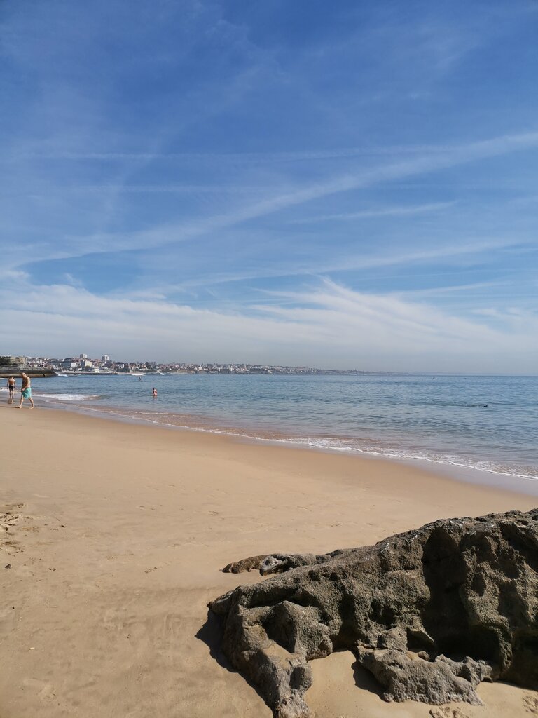 Plaj Praia de Cascais, Lizbon İlçesi, foto