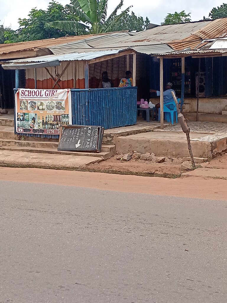 Bar School girl one corner, Dünya, foto