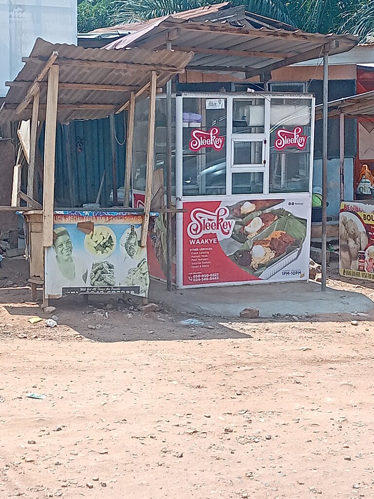 Kantin, yemekhane Sleekey waakye, Dünya, foto