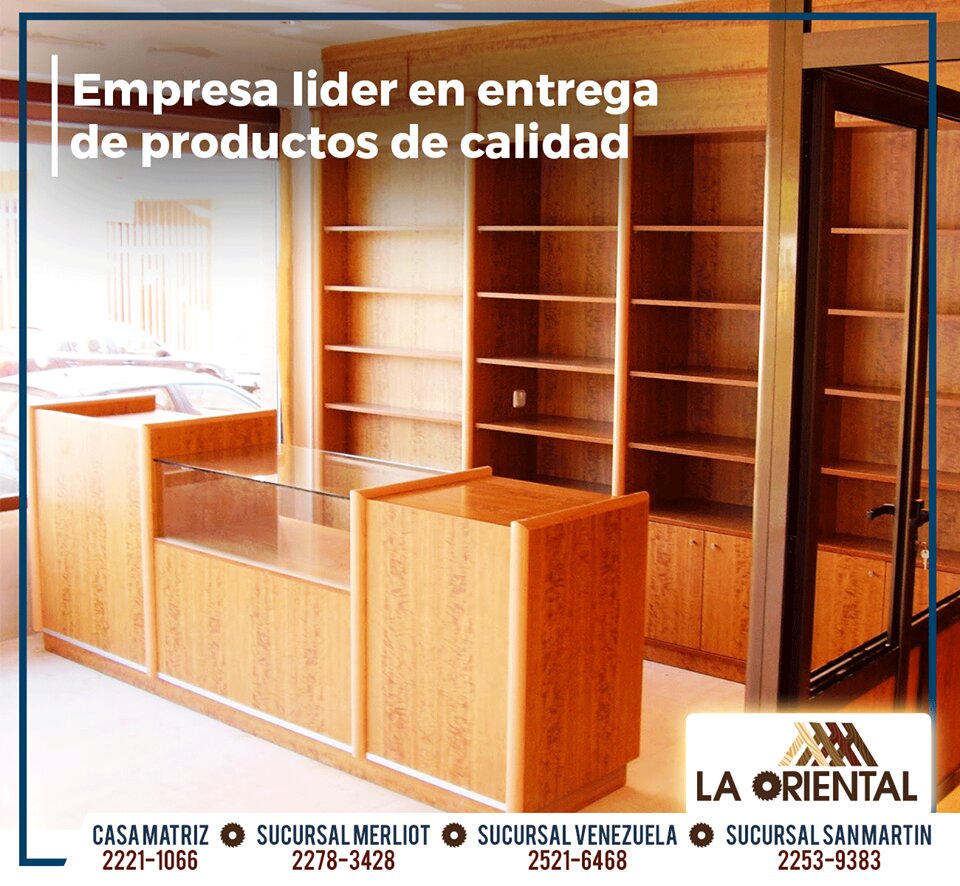 Mobilya tamir, tadilat Maderas La Oriental S. A. de C. V., San Salvador, foto