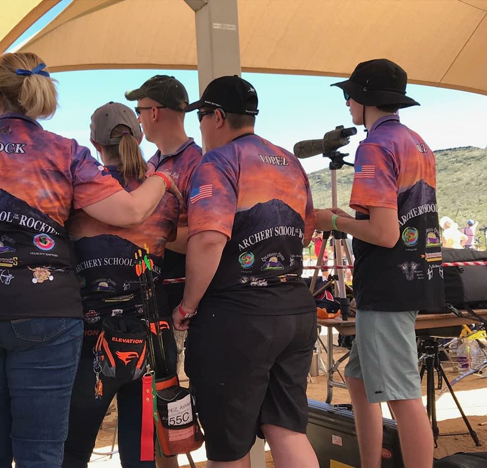 Spor ve eğlence merkezi Archery School of the Rockies, Colorado Springs, foto