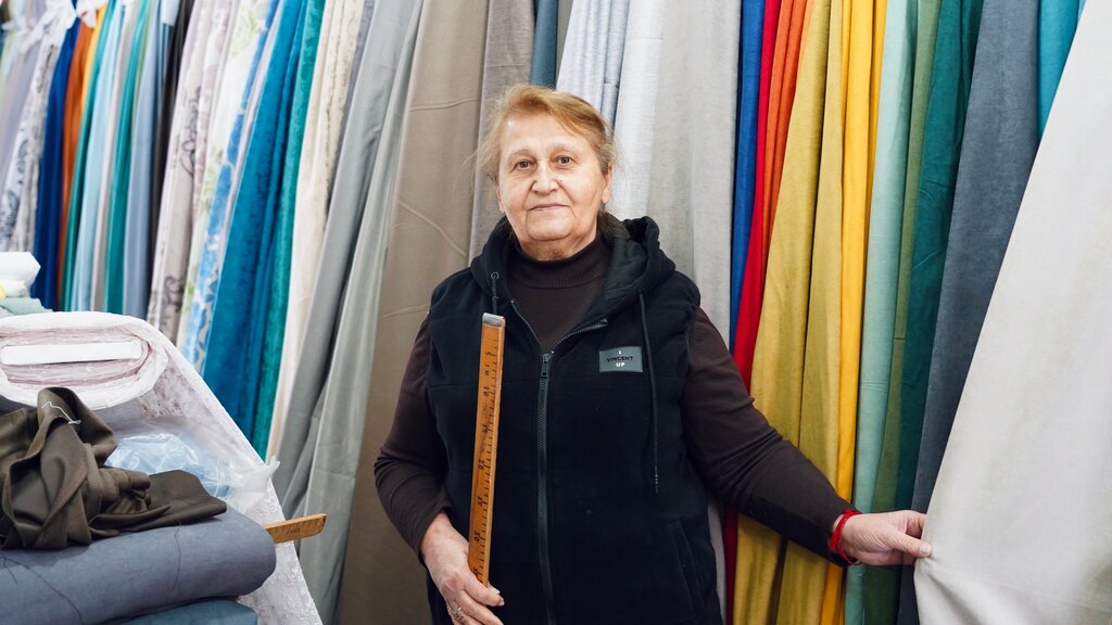 Perde ve korniş üreticileri Curtain Shop Nino, Tiflis, foto