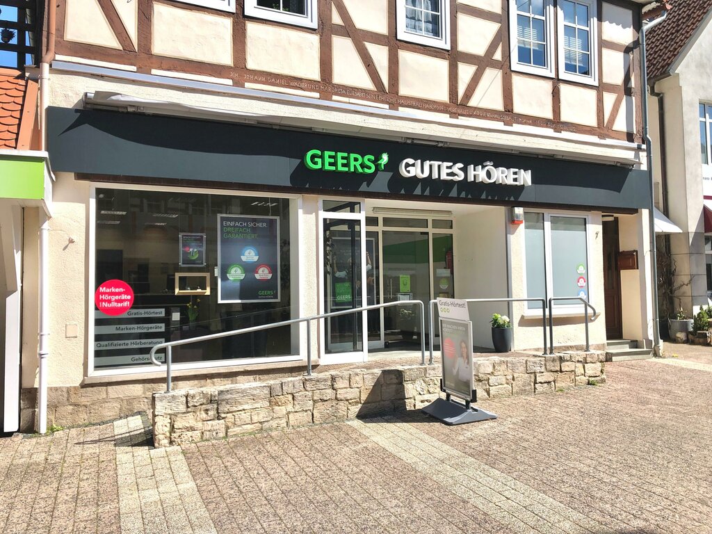 i̇şitme cihazları Geers Hörgeräte, Korbach, foto